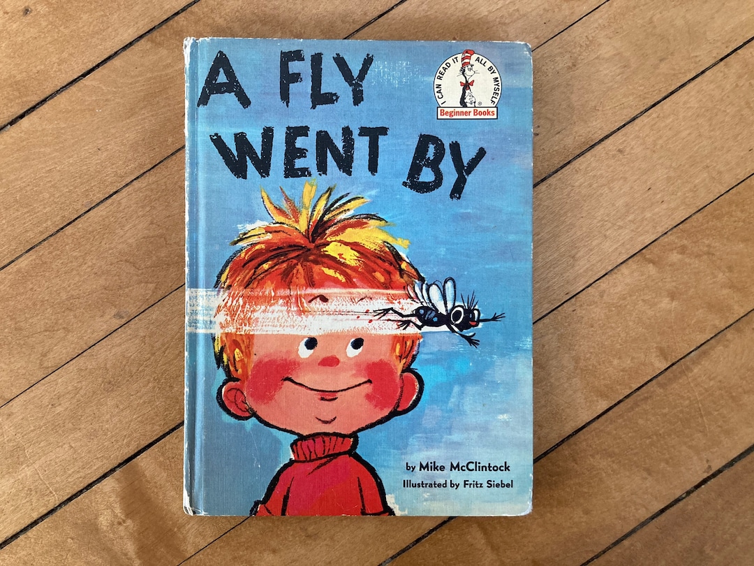 Vintage Children's Book - A Fly Went by by Mike Mcclintock Illustrated ...