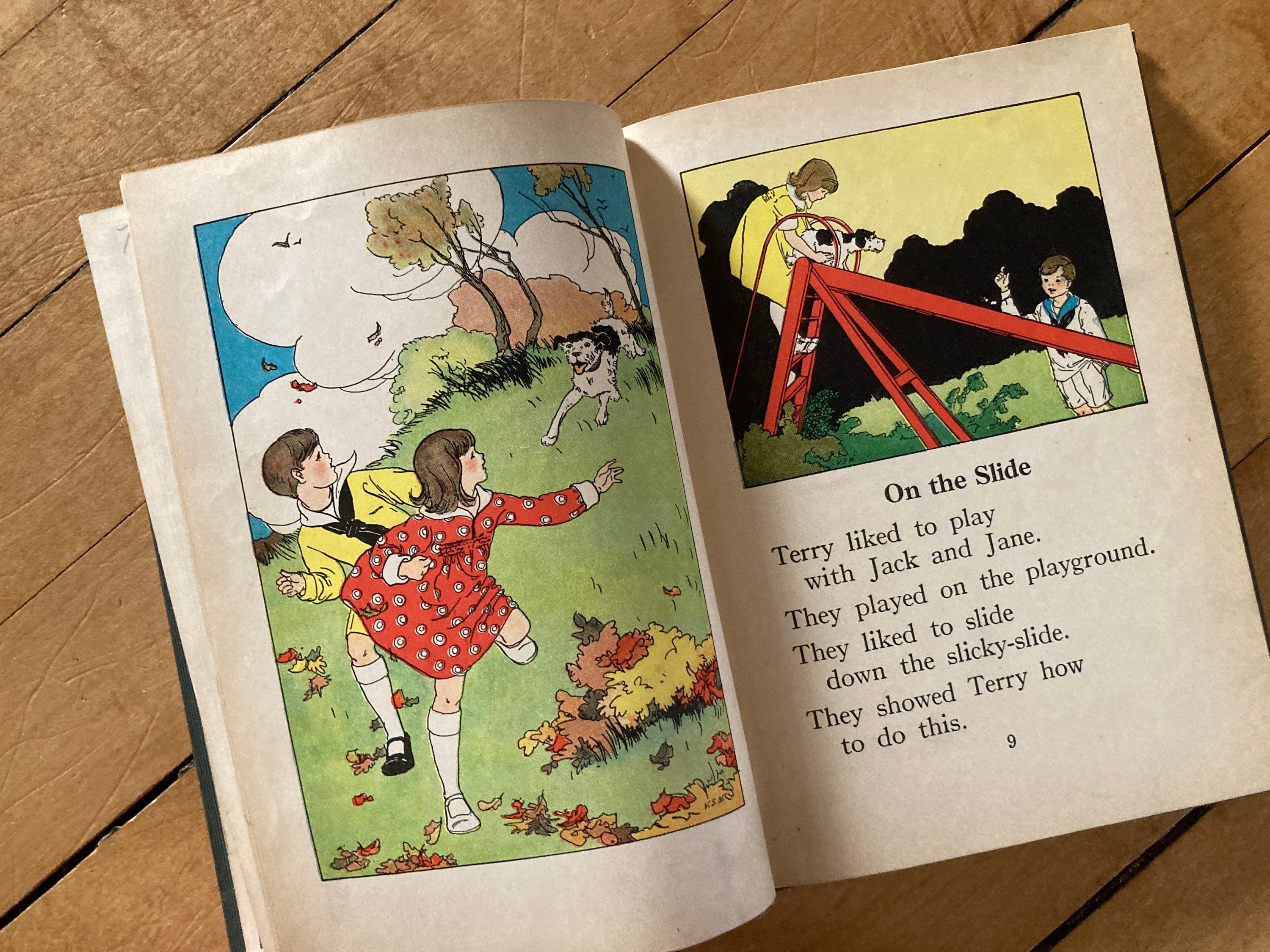 Vintage Book Children's Reader Child Story Readers First Reader lyons ...