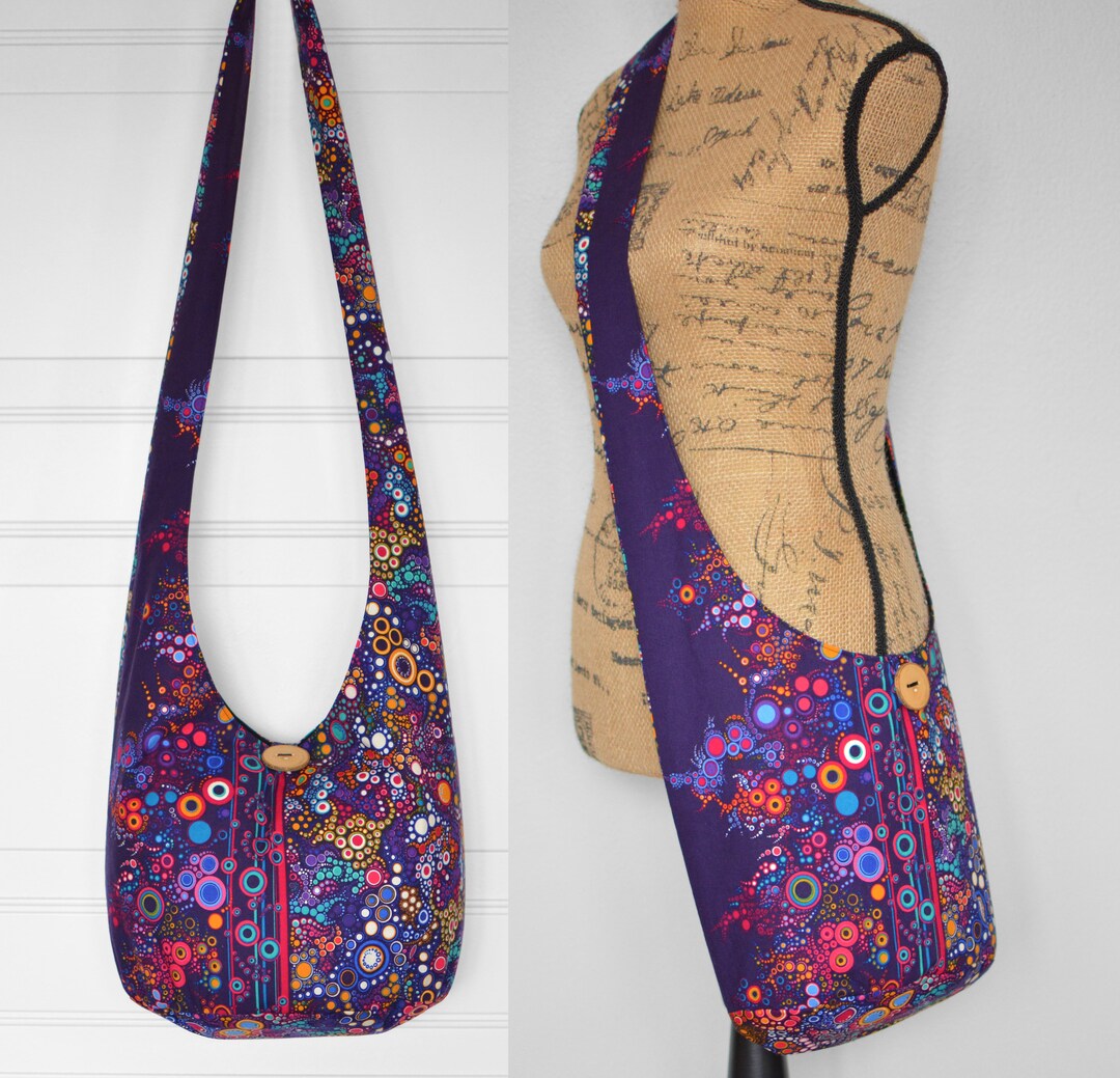 Made to Order Boho Purse Bubbles Hobo Bag Effervescence - Etsy