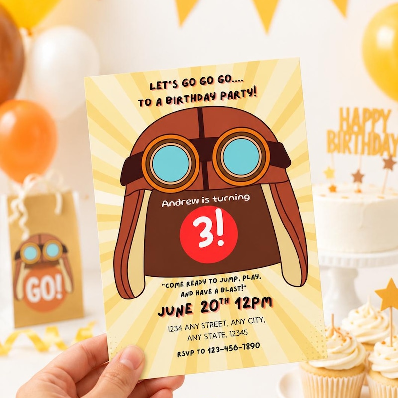 Danny Go Birthday Party - Etsy