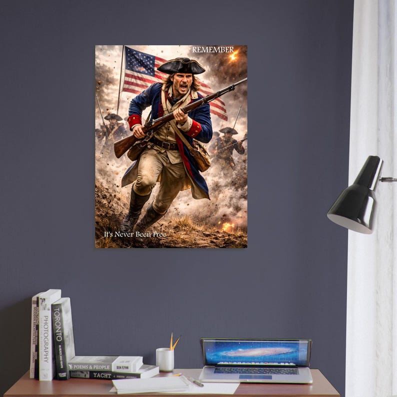 American Revolution Patriotic Remember Price of Freedom Poster - Etsy