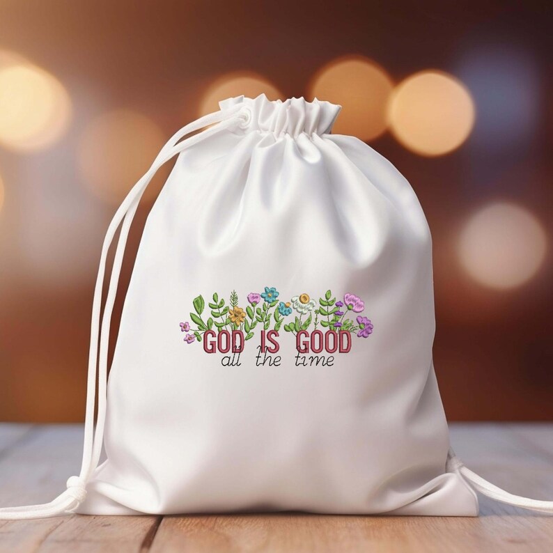 God is Good Machine Embroidery Designs Religious Dst File Bible Verses ...