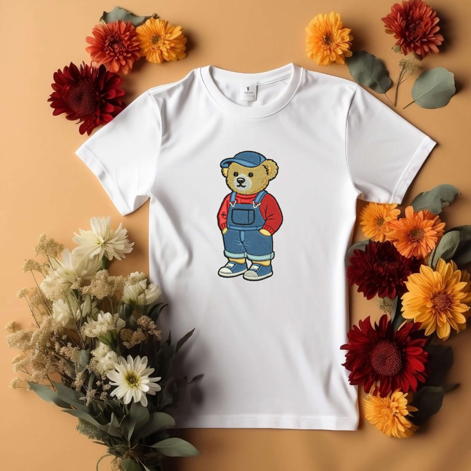 Cute Teddy Bear Machine Embroidery Designs Fashion Teddy Bear ...