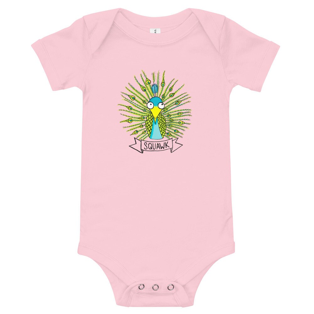 Squawk Peacock Onesie - Etsy
