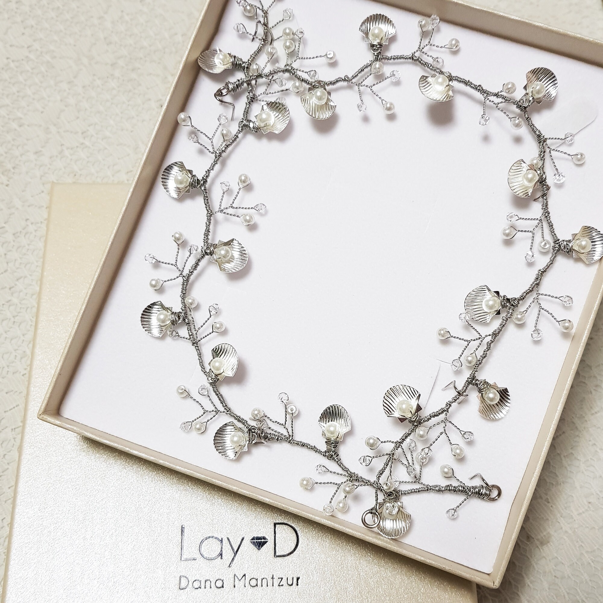 Boho Wedding Accessory, Bridal Hair Wreath, Beach Wedding Headpiece ...