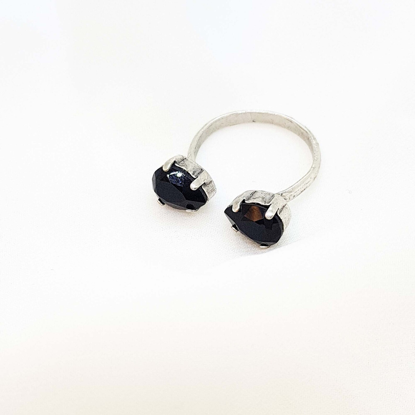 Adjustable Ring Adjustable Thumb Ring Open Silver Ring Set - Etsy