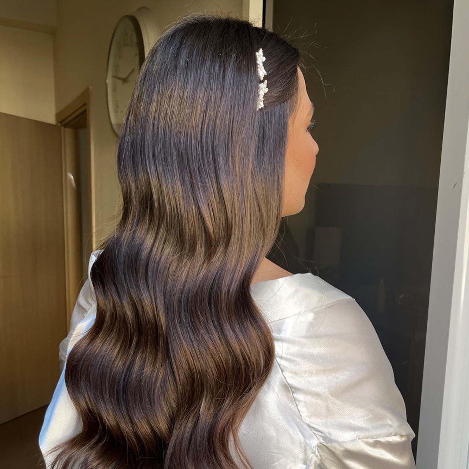 Bridal Hair Comb Small Hair Comb Minimal Hair Clip Crystal - Etsy