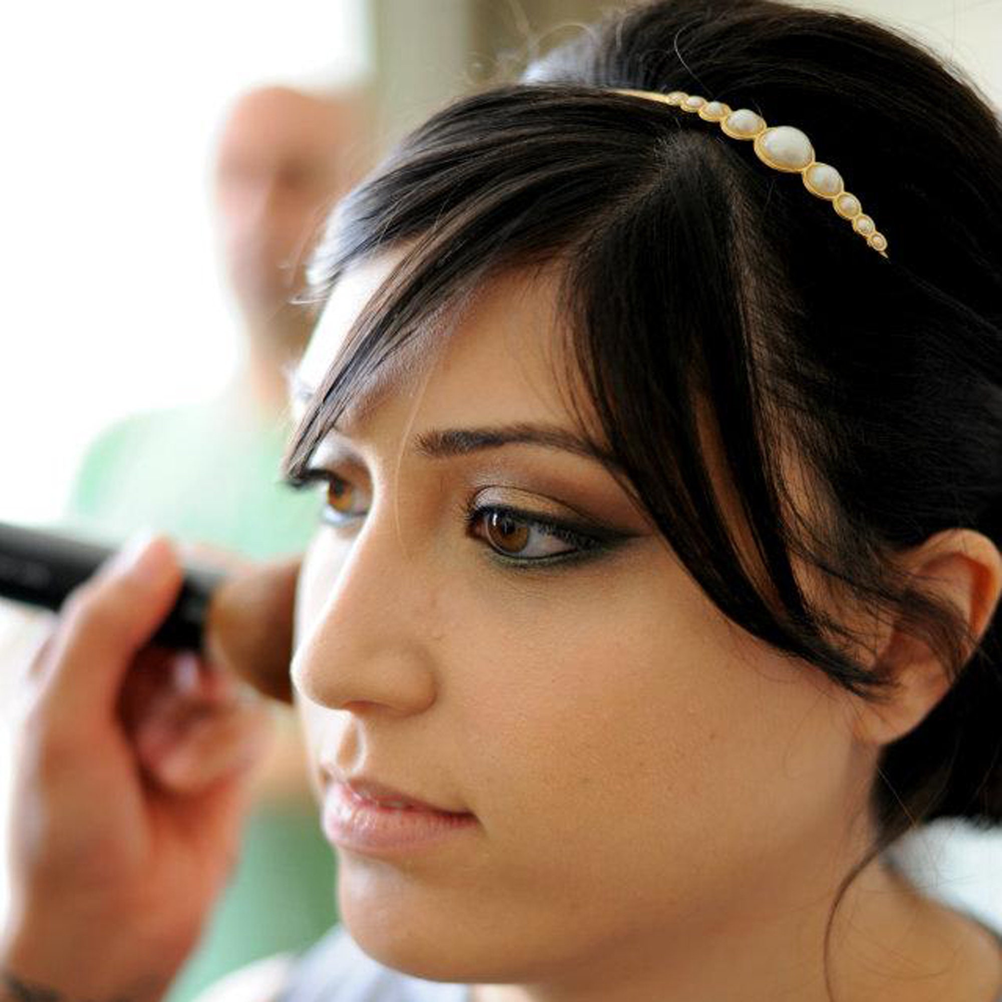 Pearl Crown, Pearl Hair Band, Bridal Tiara, Pearl Headband, Wedding ...