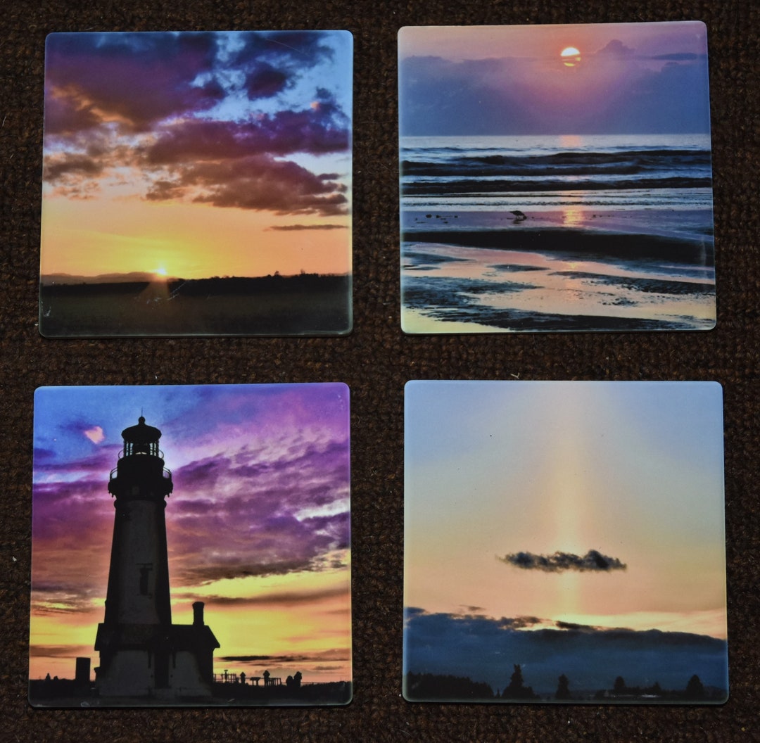 Sunsets Around Oregon Are Spectacular on These Ceramic Coasters ...
