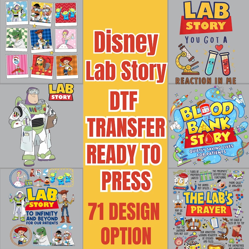 Toy Story Lab Week Decorations - Etsy