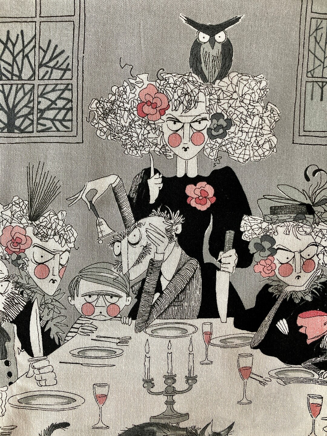 54.5 X 44 A Ghastlie Night, Alexander Henry, the Ghastlies, Grey, OOP ...