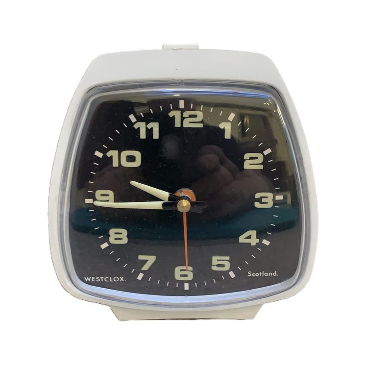 Westclox Bedside Clock - Etsy UK