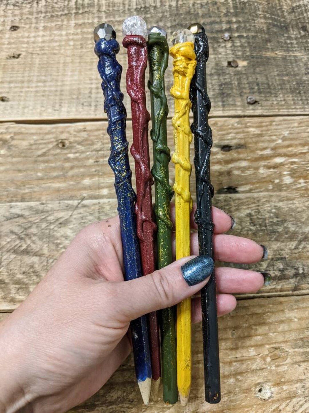 Magical Wand Pencils Wizard Party Favors Children Gift Idea - Etsy