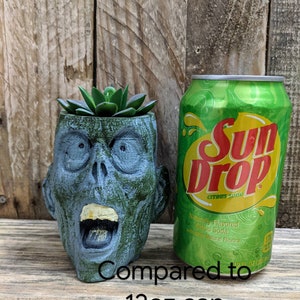 Zombie Planter 3D Printed for Succulents Cacti or | Etsy