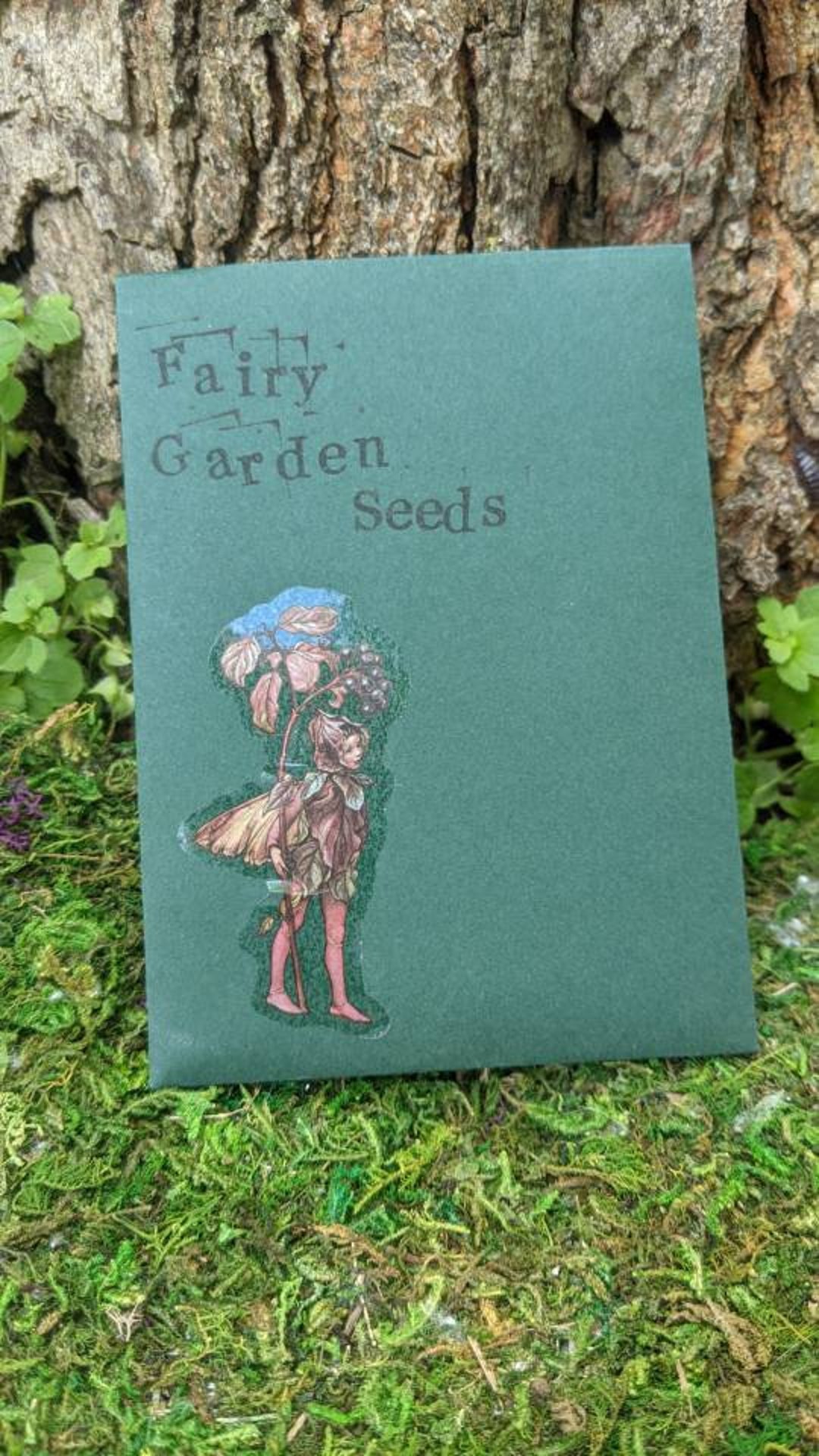 Fairy Garden Wildflower Seed Packet, Organic Wildflower Seeds, Fairy ...