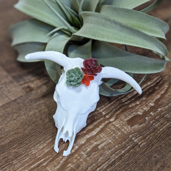 Faux Cow Skull - Etsy