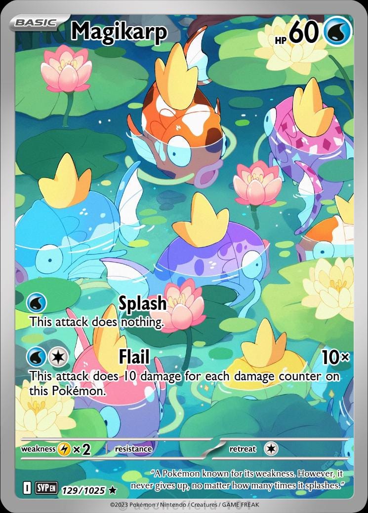 Magikarp Full Art - Etsy Italia
