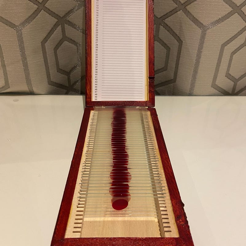 Dexter Blood Slide Box - Etsy