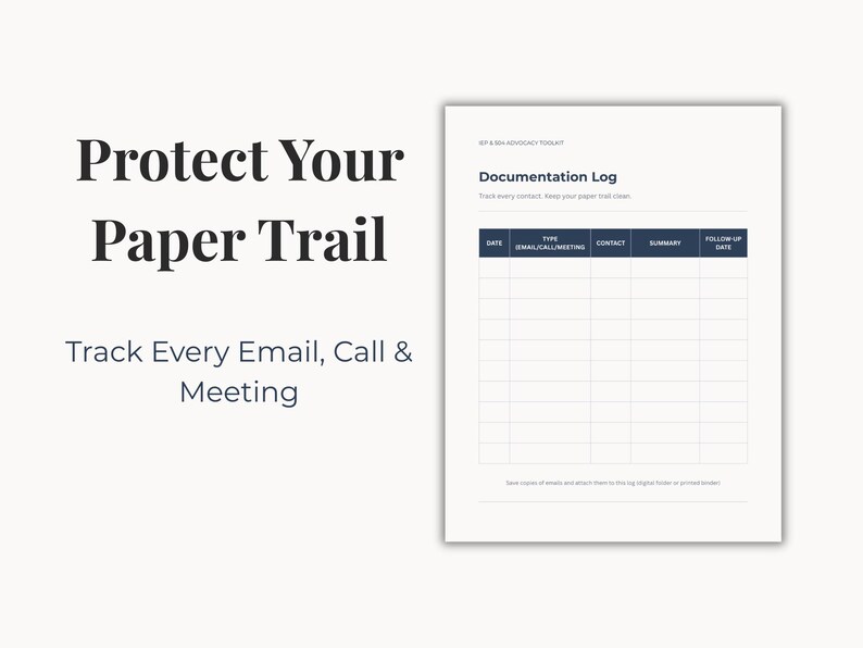 IEP 504 Parent Advocacy Email Templates | Special Education ...