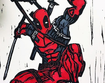 Deadpool Marvel Comics X-men Lineup Wade Wilson Mugshot Illustration ...