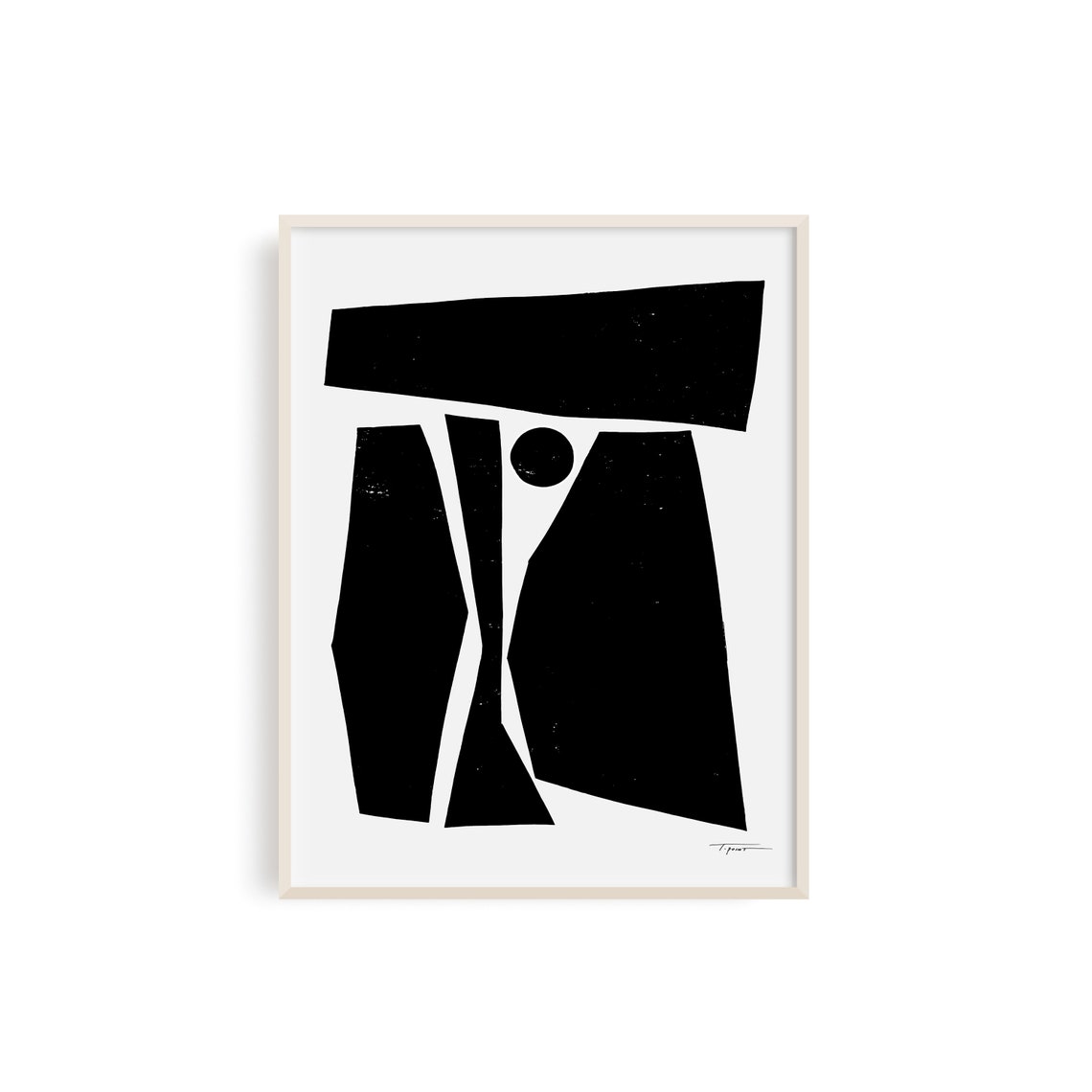 Composed Forms Linocut Block Print Art Print Contemporary Etsy composed-forms-linocut-block-print-art-print-contemporary-etsy