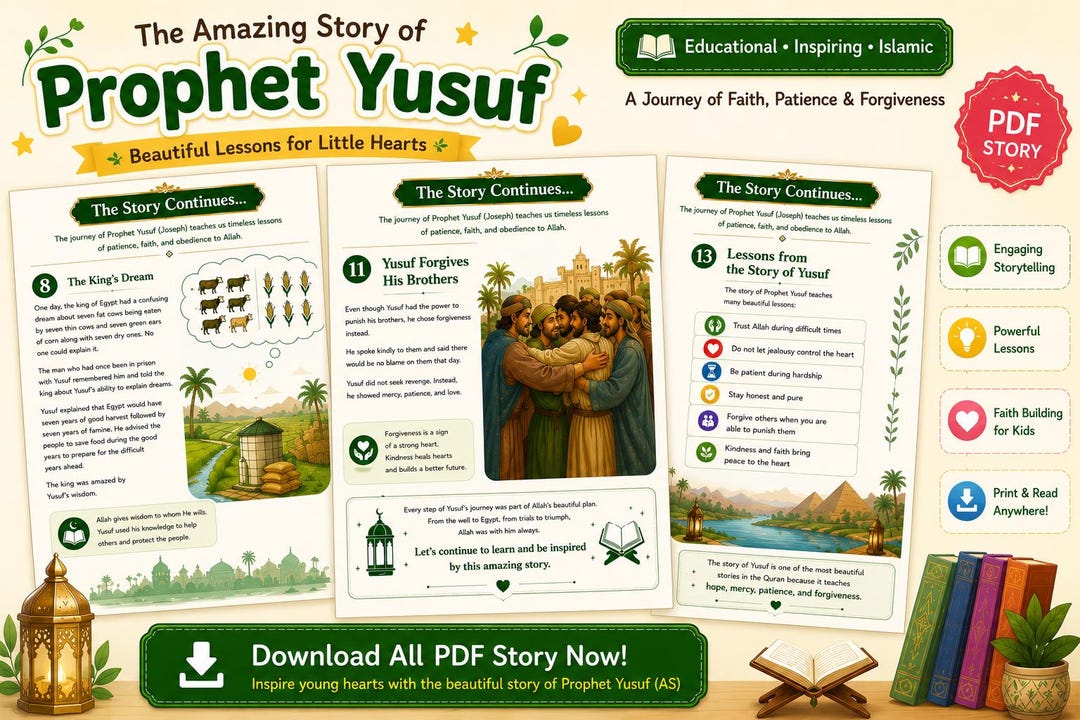 Ancient Egypt Through the Story of Prophet Yusuf (joseph) | Islamic ...