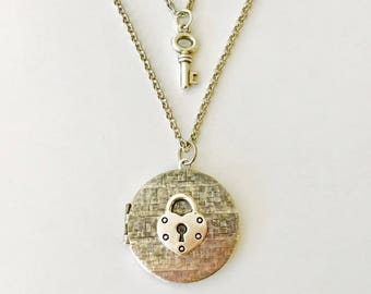 Lock and key jewelry | Etsy