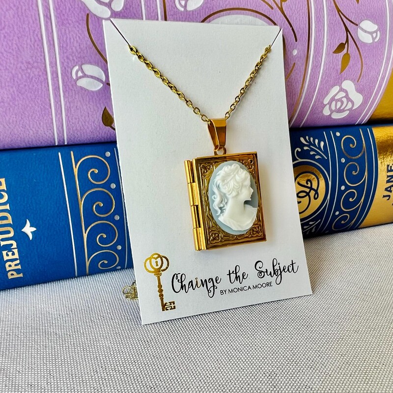 Book Locket - Etsy
