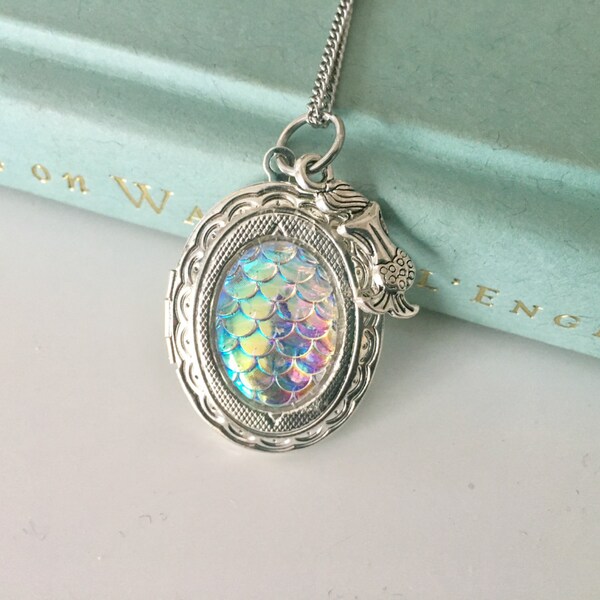 Mermaid Locket - Etsy