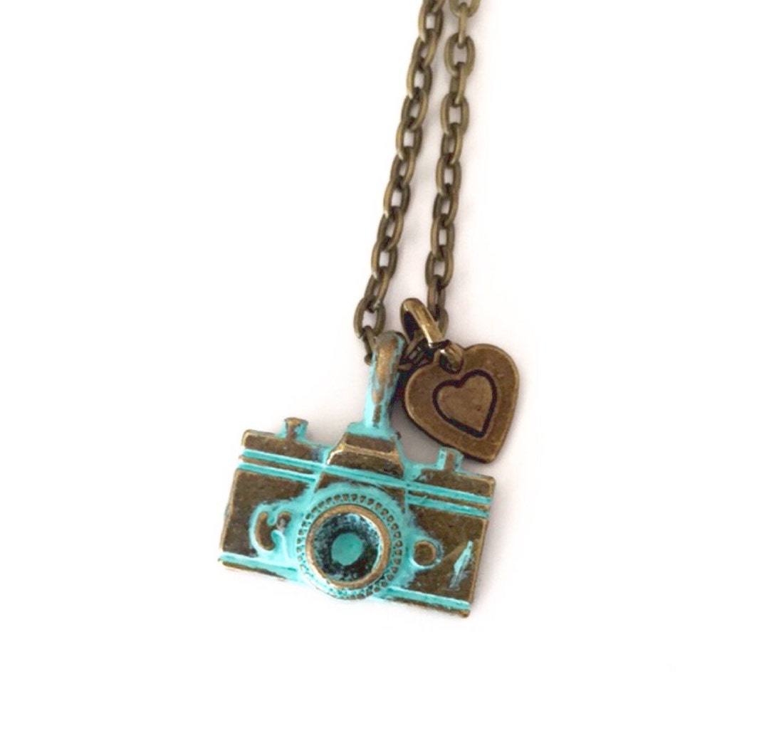 Little Camera Necklace, Vintage Camera Necklace, Photographer Gift ...