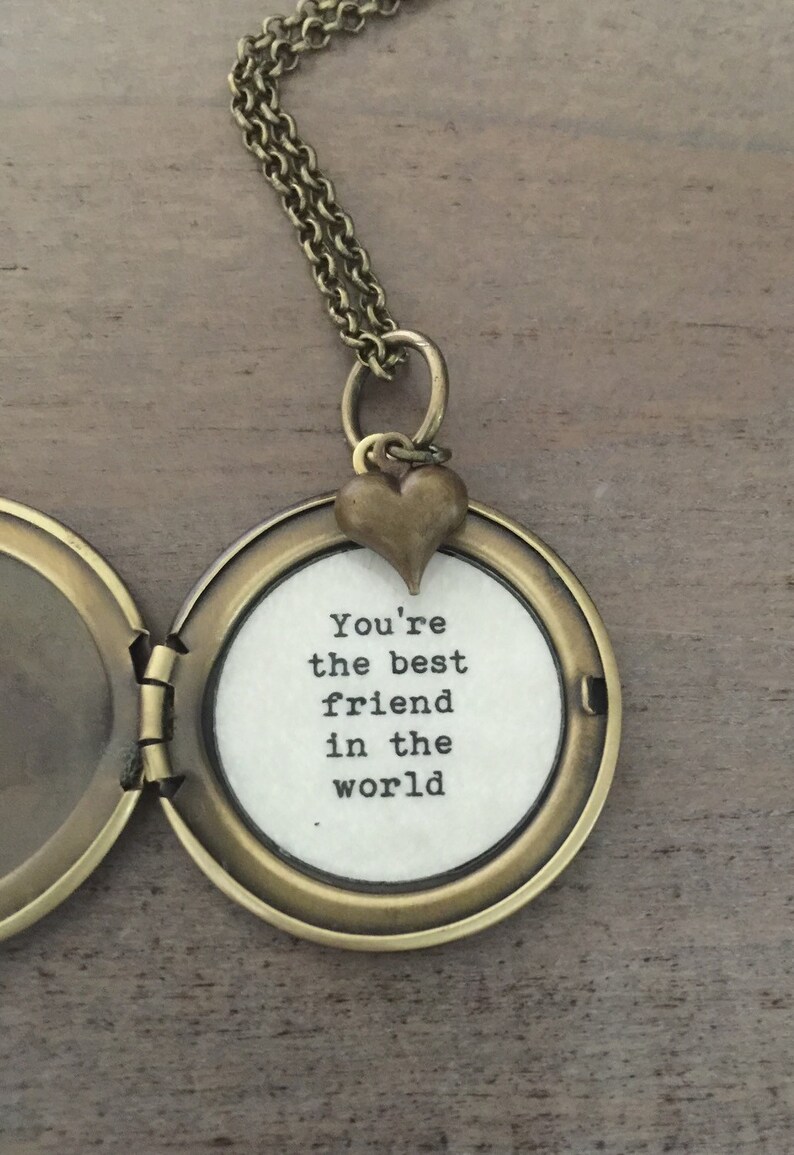 Best Friend Locket, Map Locket, Best Friend Necklace, Globe Jewelry - Etsy