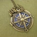 The Adventurer Necklace, Compass Necklace, Compass Jewelry, Wanderlust ...