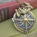The Adventurer Necklace, Compass Necklace, Compass Jewelry, Wanderlust ...