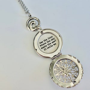 Moana Locket Necklace, Quote Locket, Moana Jewelry - Etsy