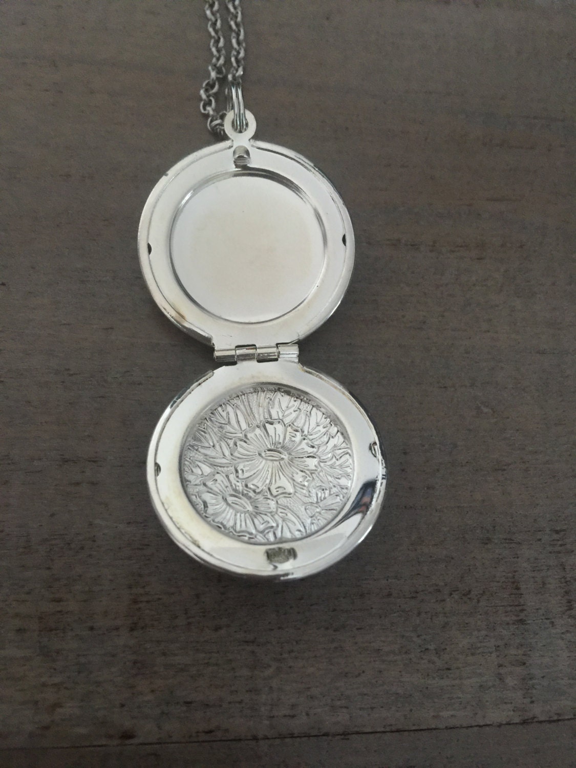 Silver Compass Locket Necklace, Adventure, Wanderlust - Etsy
