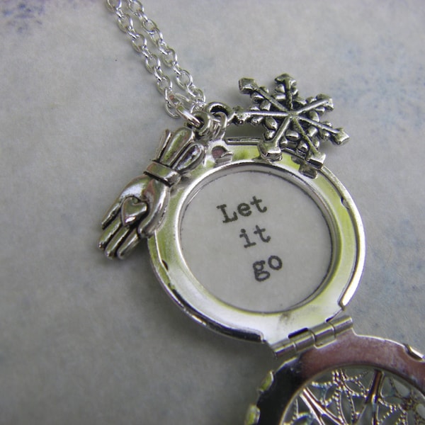 Frozen Locket - Etsy