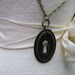 Key and Keyhole Necklace Set, Key Jewelry, Victorian, Layering Jewelry ...