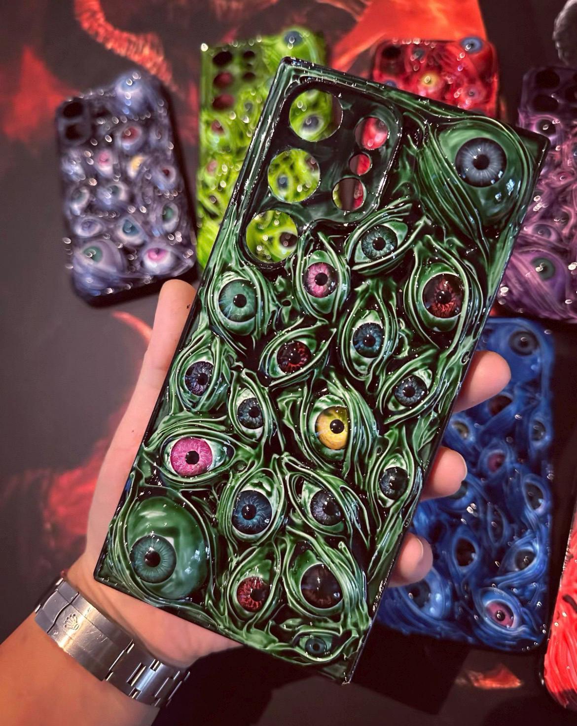 Handmade 3D Eye Ball Phone Case, Horror Iphone, Samsung, Google Case ...
