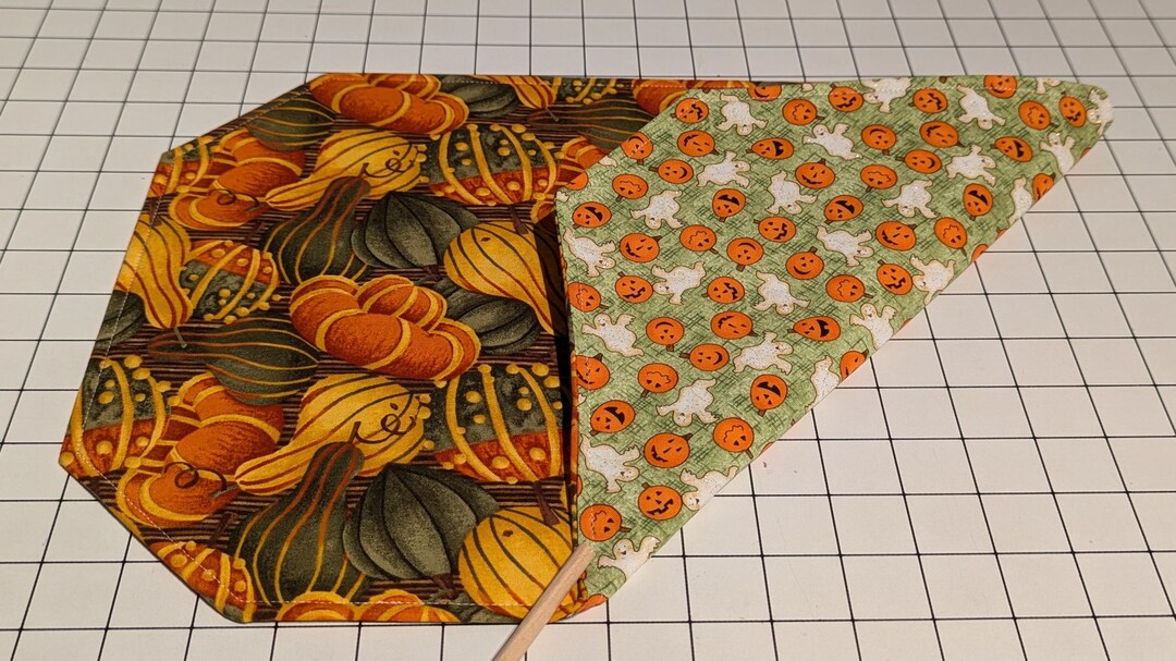 Reversible Squash and Ghosts Placemats (set of 2) - Etsy