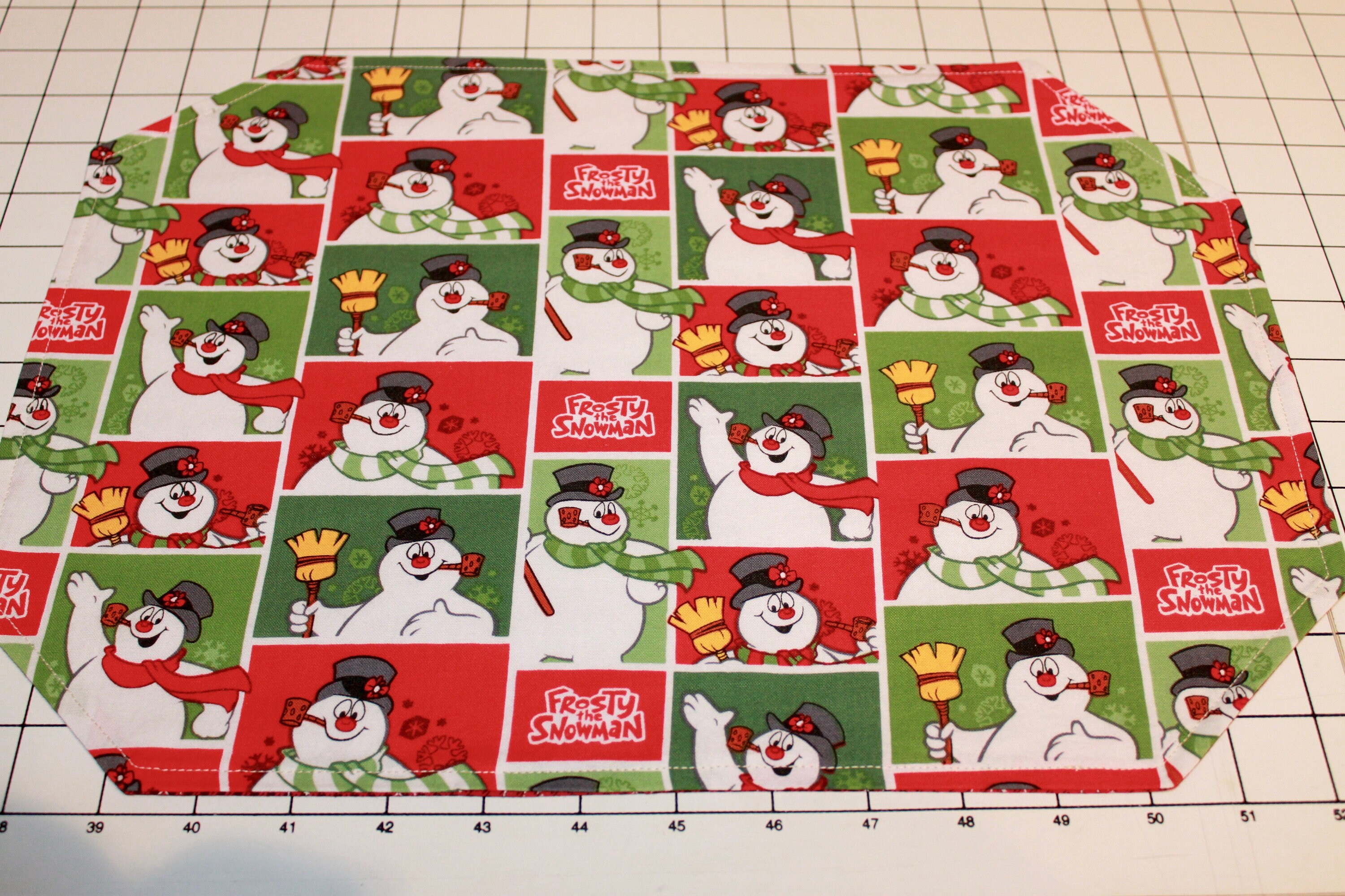 Snowman/snowflake Reversible Placemats (set of 6) - Etsy
