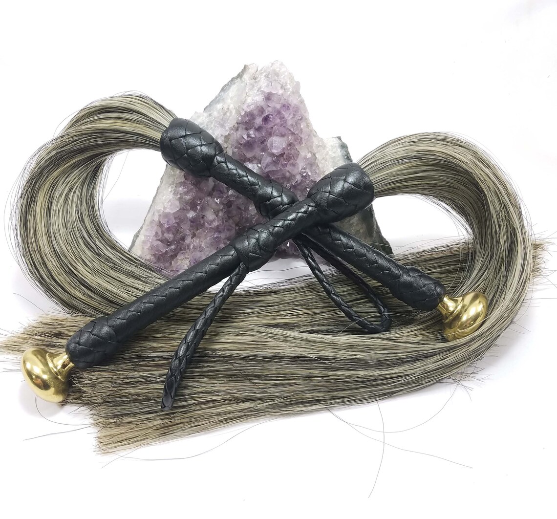Horse Hair Flogger Set - Etsy