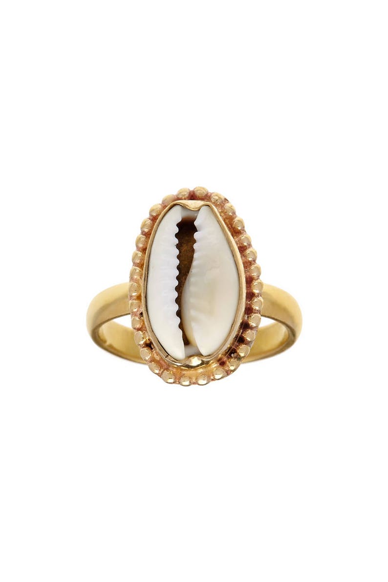 Cowrie Shell Ring Banjara Ring Cowrie Shell Shells Gypsy - Etsy