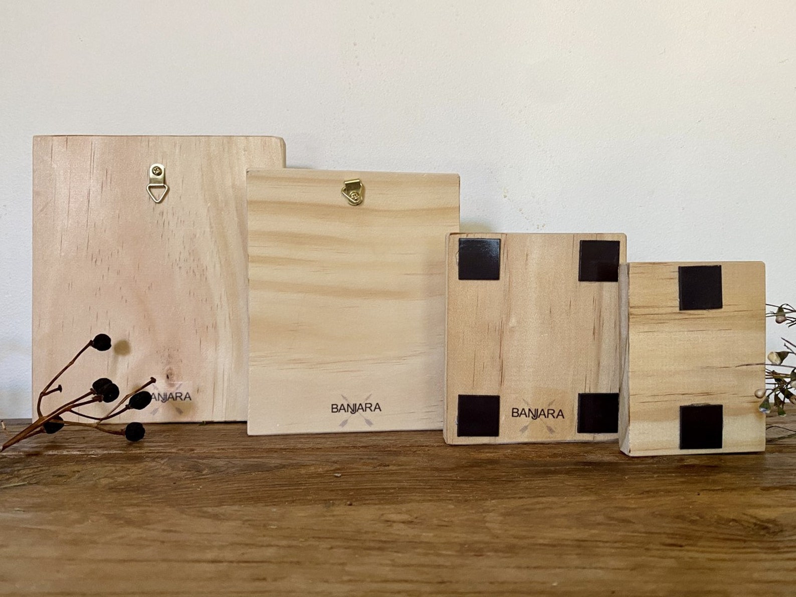 Wooden Photo Block With Custom Message Personalised Photo - Etsy