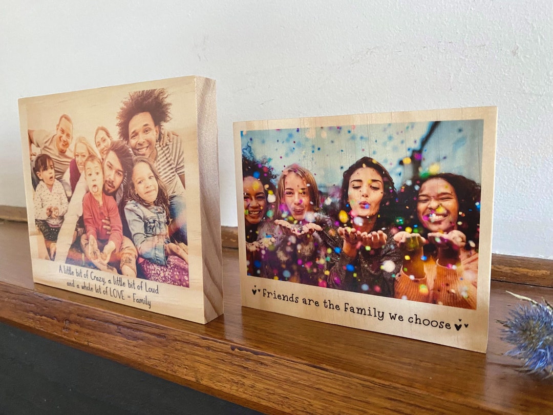 Family Portrait Photo Block, Selfie Photo Block, Selfie Frame, Best ...