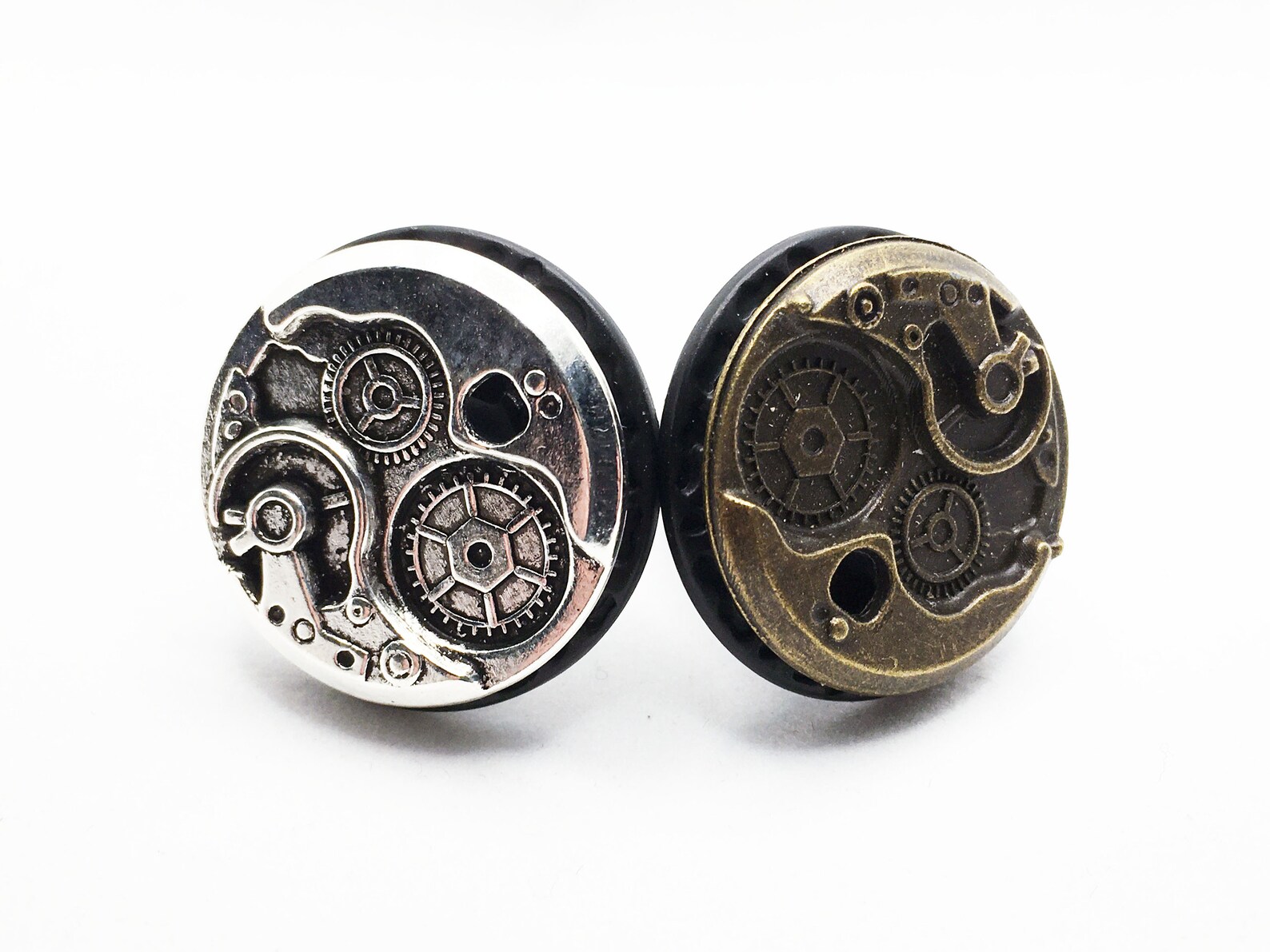 Steampunk Watch Movement Cabinet Knobs Many Color Options - Etsy