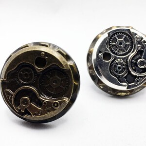 Steampunk Watch Movement Cabinet Knobs Many Color Options Price per ...