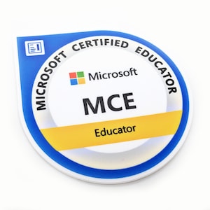 Microsoft Certified Educator Teacher Laptop Sticker Free Shipping - Etsy