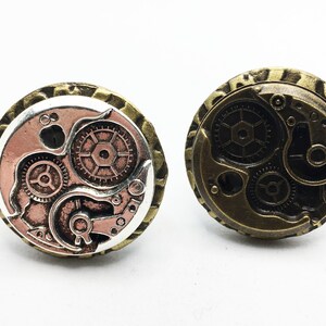 Steampunk Watch Movement Cabinet Knobs Many Color Options Price per ...