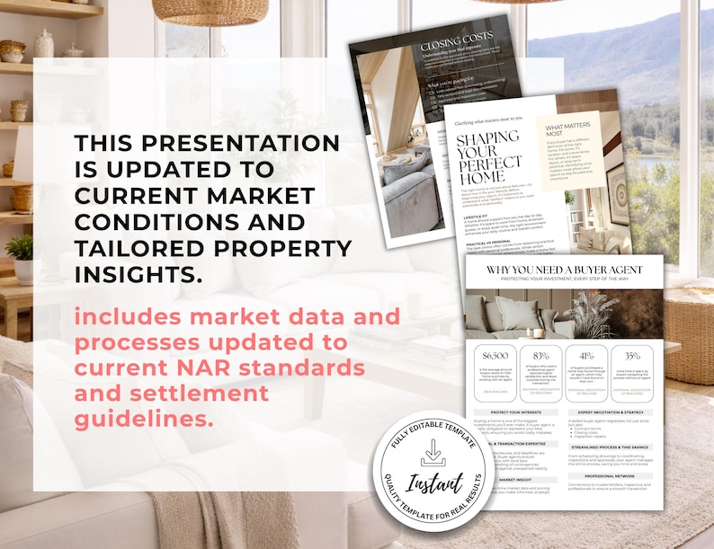 Real Estate Buyer Presentation, NAR Settlement, Real Estate Agent ...