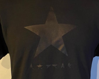 David Bowie Blackstar T Shirt - Etsy